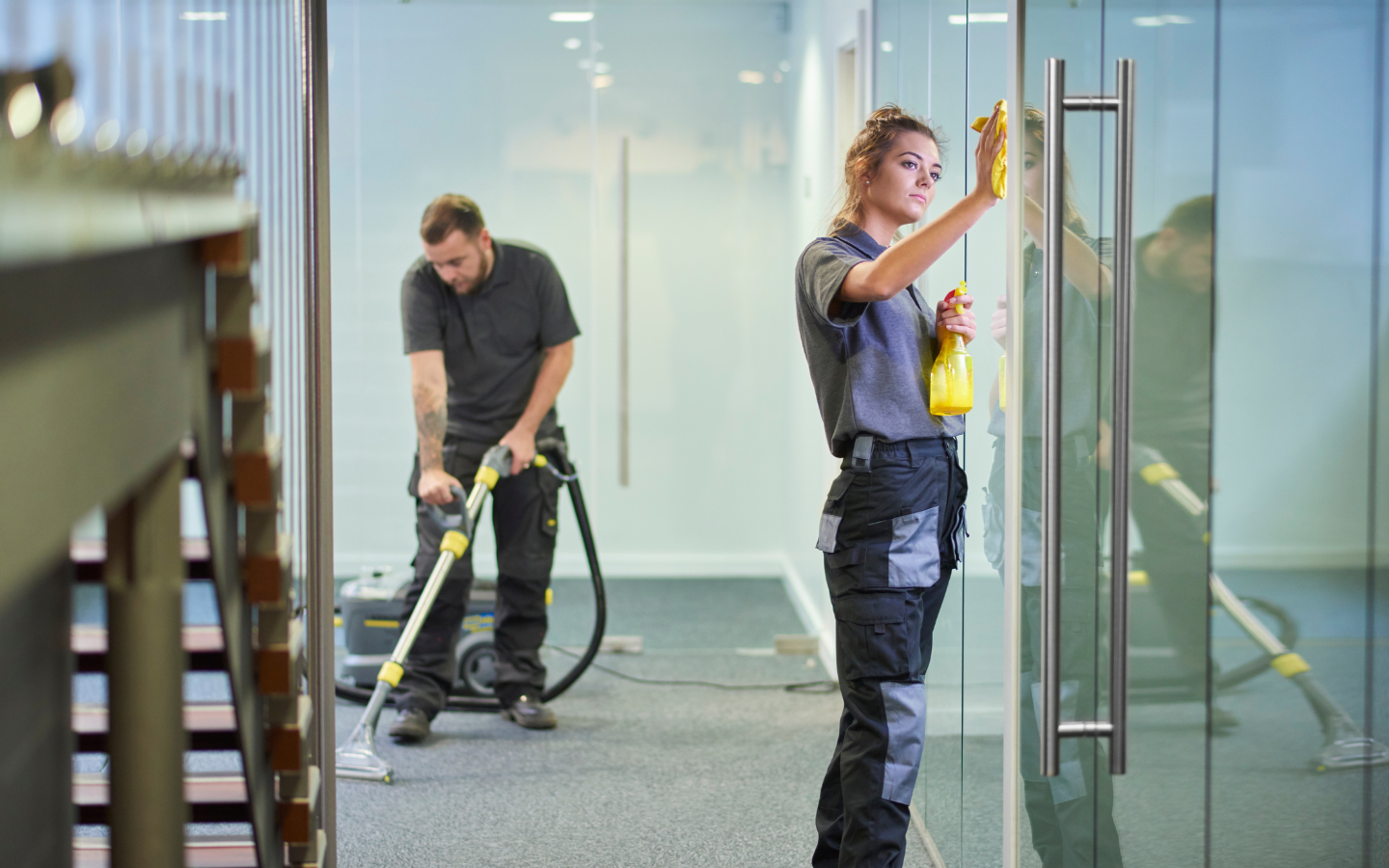 Scheduling and Routing for Commercial Cleaning - Case Study
